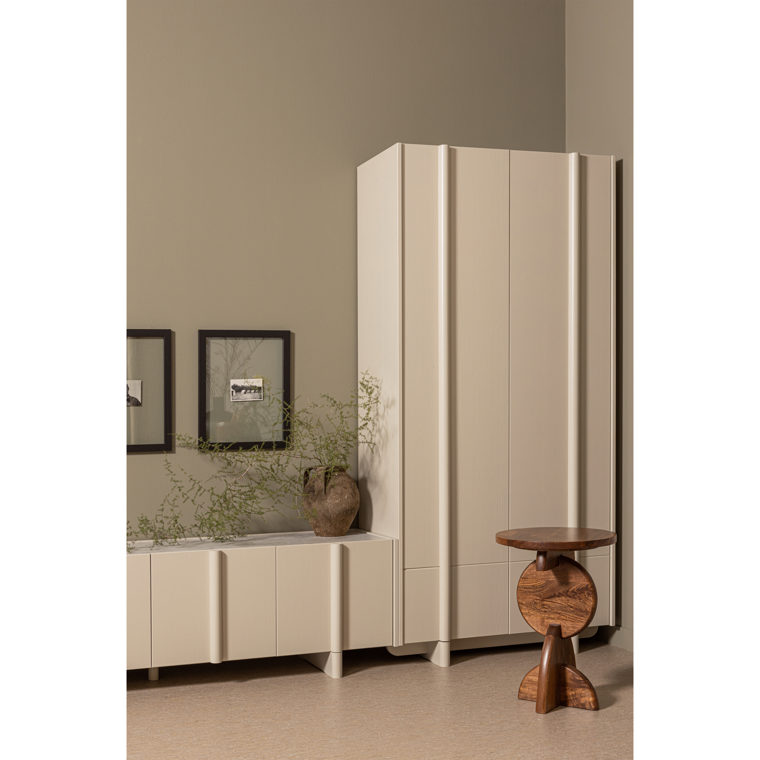 Basu tv unit 200 cm pine dust