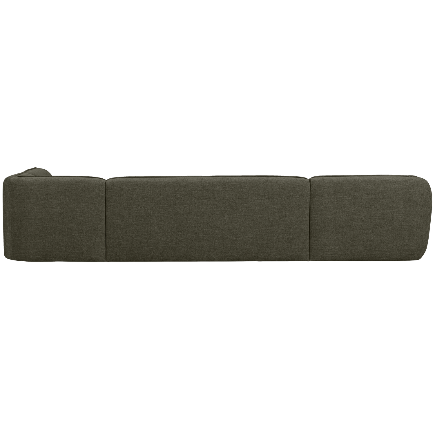 Polly bank U-vorm rechts warm groen