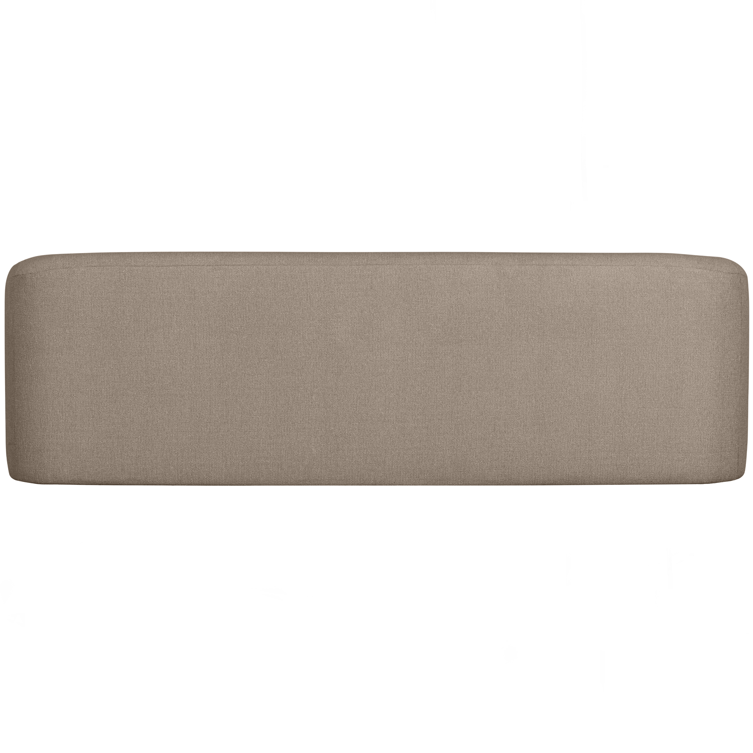 Sloping 3-seater sofa natural melange